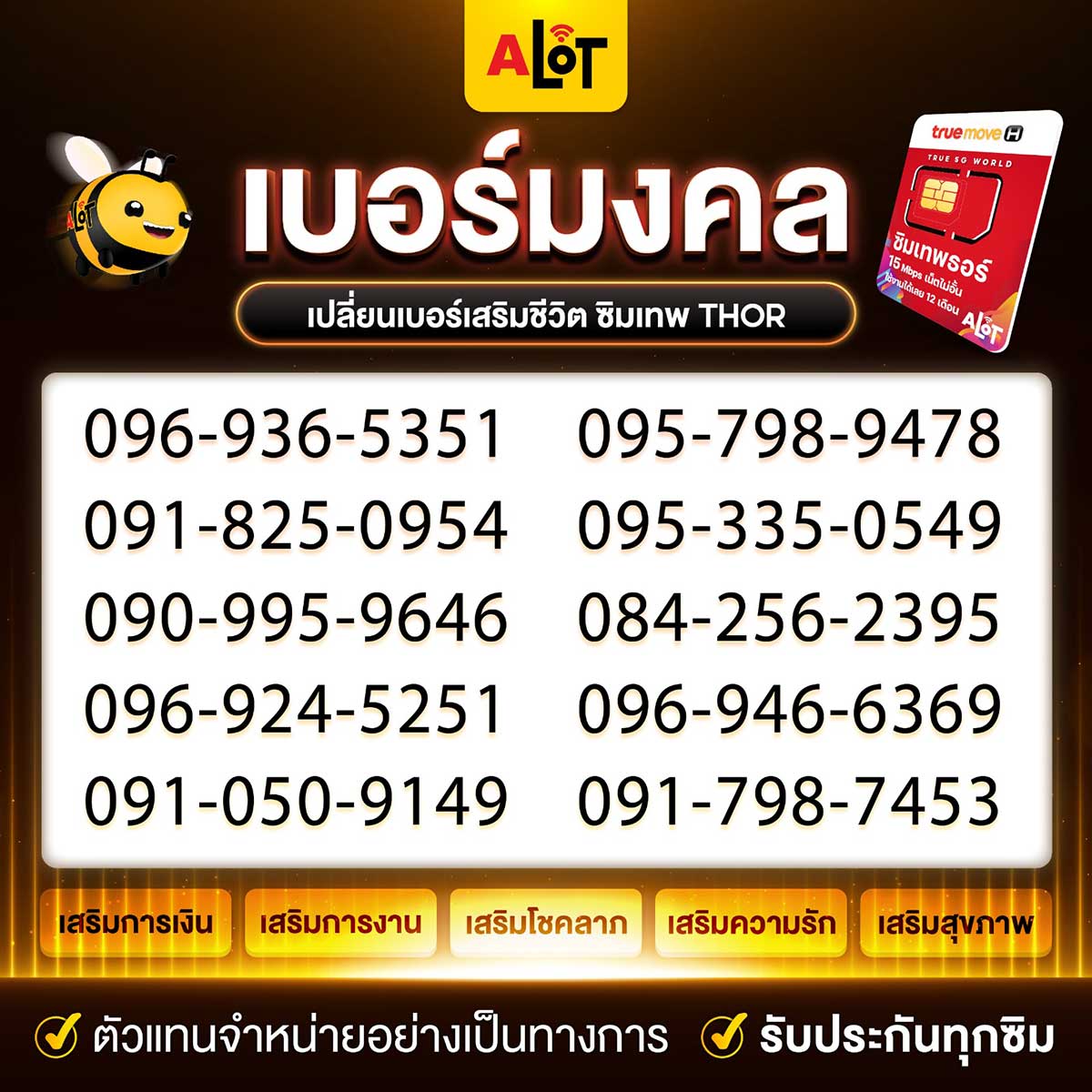 ซิมเทพธอร์ Thor เน็ต 15mbps ไม่อั้น ไม่ลดสปีด โทรฟรีนอกเครือข่าย 60 นาทีต่อเดือน โทรฟรีทรู ซิม ...
